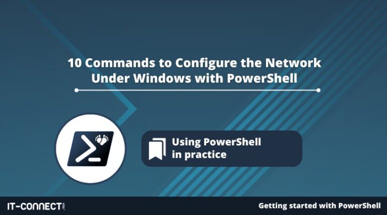 10 Commands to Configure the Network with PowerShell