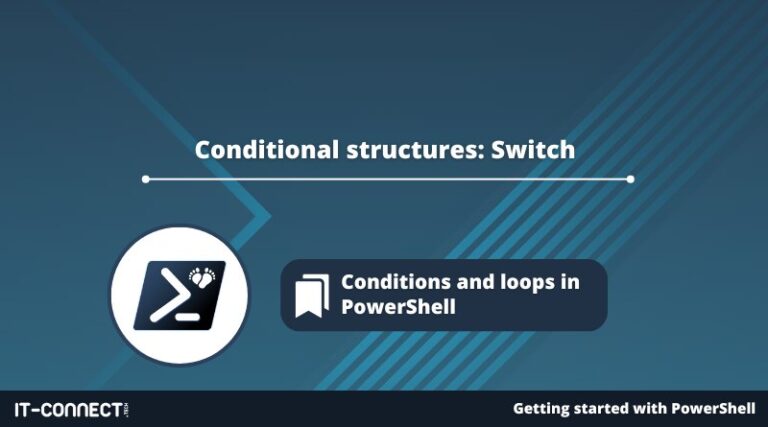 PowerShell and conditional structures : Switch